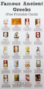 Ancient Greece Historical Figure Cards - ResearchParent.com