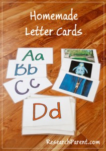 Homemade Letter Cards - ResearchParent.com
