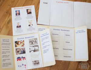 United States Presidential Election Lap Book - ResearchParent.com