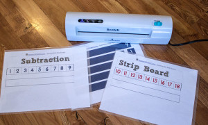 Subtraction Strip Board - ResearchParent.com